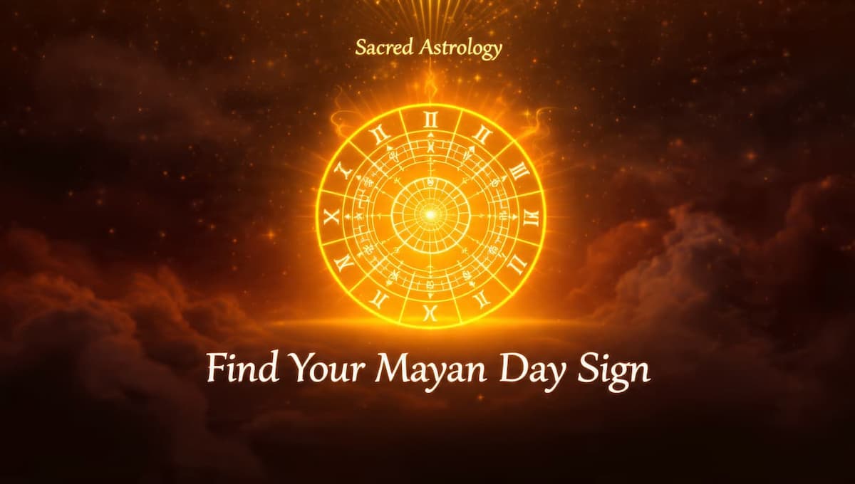 Free Mayan Birth Chart Calculator: Find Your Astrology Signs | Sacred ...